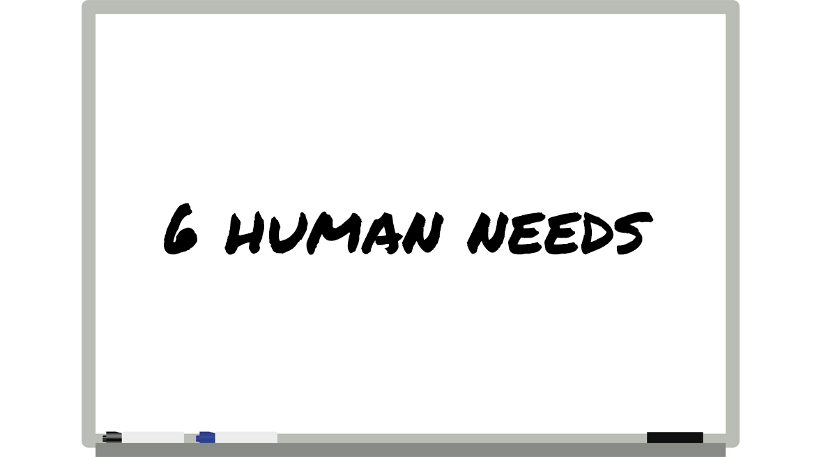 6 Human Needs - All You Need To Know - CHRISMILLAS.COM
