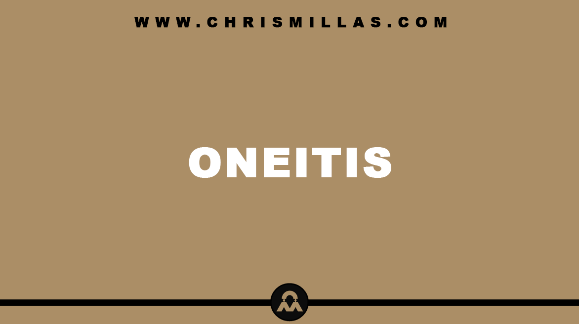 Oneitis Explained (Red Pill) - All You Need To Know - CHRISMILLAS.COM
